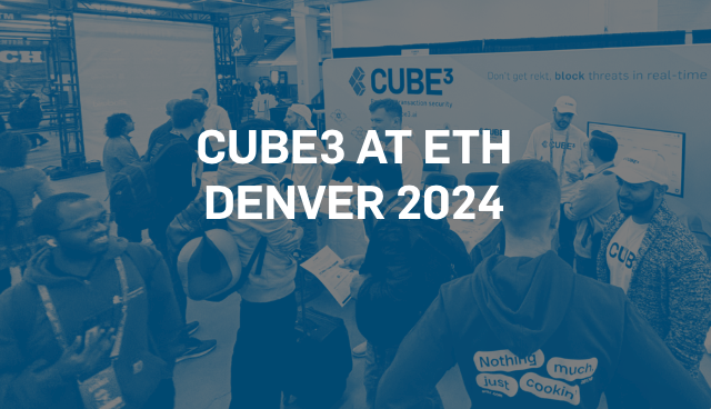 ETH Denver Trends and Takeaways with Slay, Salty and Aaron - CUBE3.AI